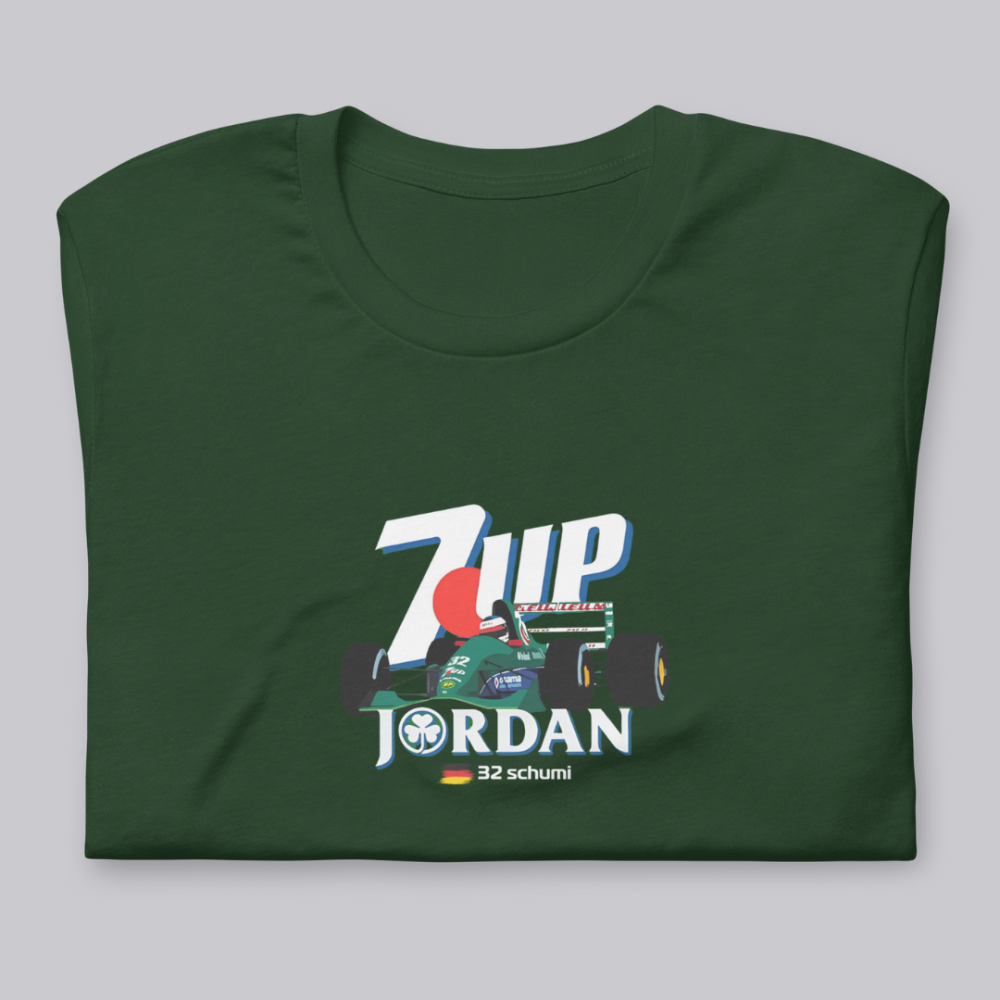 7UP Jordan – Schumi’s First Ride – PaddockBR